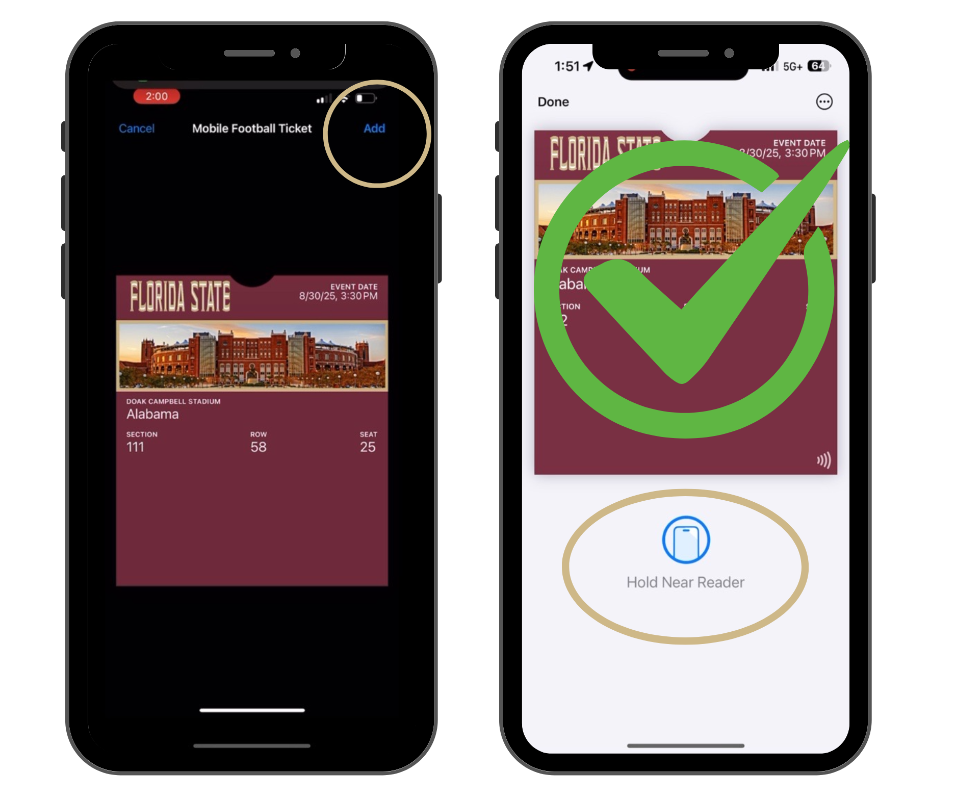 Step 3: Select "Transfer Tickets" and then choose which tickets and/or ...